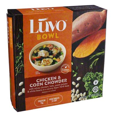 Luvo Power Bowl Chicken And Corn Chowder, 9 oz | Central Market ...