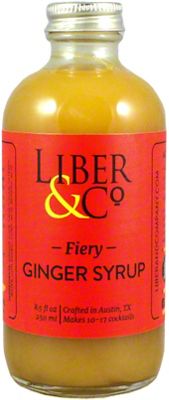 Liber & Co Fiery Ginger Syrup, 8.5 oz | Central Market - Really Into Food