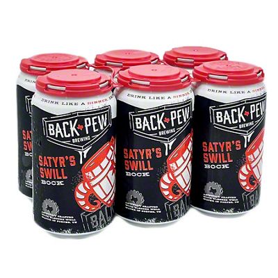 Back Pew Satyr's Swill Bock Beer 12 oz Cans, 6 pk | Central Market ...