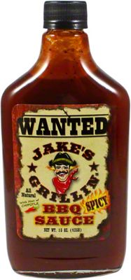 Jakes Grillin Spicy BBQ Sauce, 14.5oz | Central Market - Really Into Food