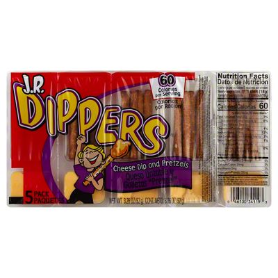 JR Dippers Cheese Dip & Pretzel Sticks, 5 ct | Joe V's Smart Shop | Low ...