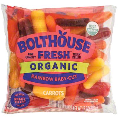 Bolthouse Farms Organic Rainbow Mini Carrots, 12 oz | Central Market ...