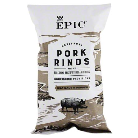 EPIC Pork Rinds Sea Salt Pepper, 2.5 oz | Central Market - Really Into Food