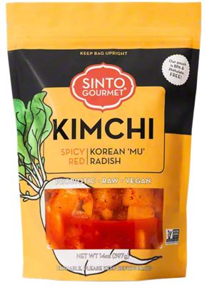 Sinto Gourmet Spicy Radish Kimchi, 14 oz | Central Market - Really Into ...