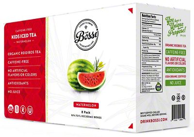 Bossi Kids Iced Tea Organic Watermelon, 8 pk | Central Market - Really ...