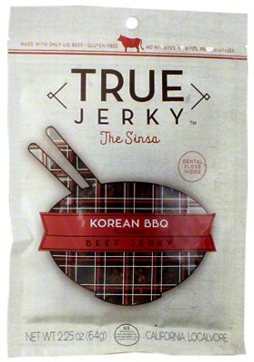 True Jerky Korean BBQ Jerky, 2.25 oz | Central Market - Really Into Food