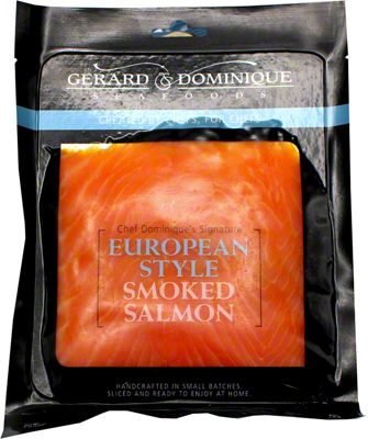 Gerard & Dominique Seafoods European Style Smoked Salmon, 6 oz ...