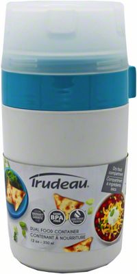 Trudeau Fuel Dual Food Container, Ea | Central Market - Really Into Food
