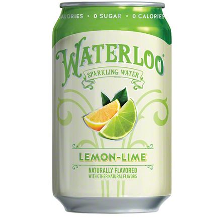 Waterloo Lemon-Lime Sparkling Water, 12 oz | Central Market - Really Into Food
