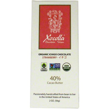 Xoxolla Organic Ichigo Chocolate Bar, 2 Oz | Central Market - Really ...