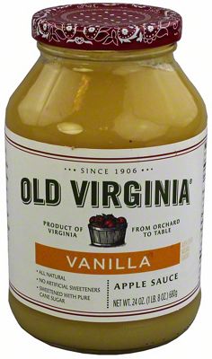 Old Virginia Vanilla Apple Sauce, 24 oz | Central Market - Really Into Food