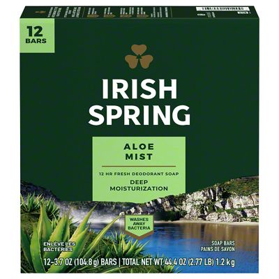 Irish Spring Deodorant Bar Soap - Aloe Mist, 12 ct | Joe V's Smart Shop ...