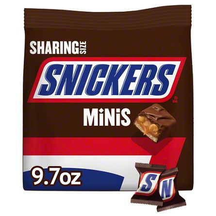 Snickers Minis Chocolate Candy Bars, 9.7 oz | Joe V's Smart Shop | Low ...