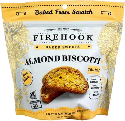 Firehook Almond Biscotti Cookie, 6 oz | Central Market - Really Into Food
