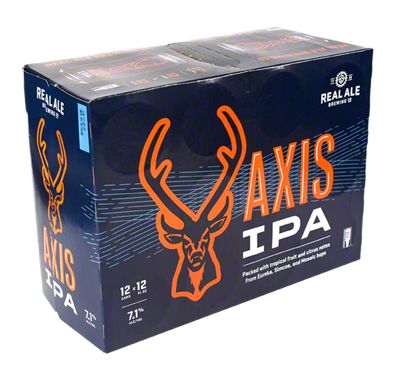 Real Ale Axis IPA Beer 12 oz Cans, 12 pk | Central Market - Really Into ...
