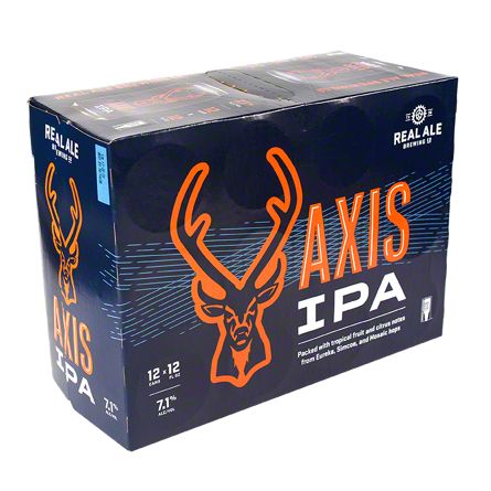 Real Ale Axis IPA Beer 12 oz Cans, 12 pk | Central Market - Really Into ...