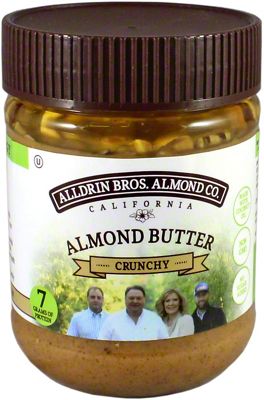 Alldrin Brothers Almond Butter Crunchy, 12 oz | Central Market - Really ...