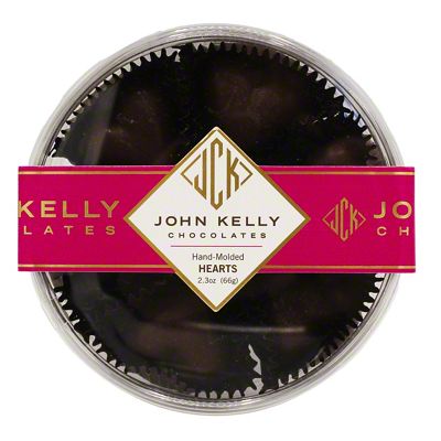 John Kelly Chocolates Milk Chocolate Hearts Box, 2.3 oz | Central ...