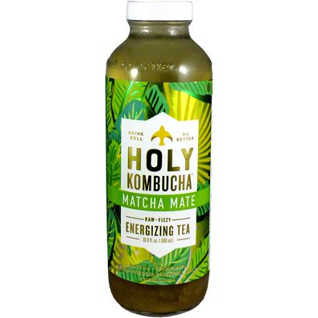 Holy Kombucha Matcha Mate Energizing Tea, 16.9 oz | Central Market ...
