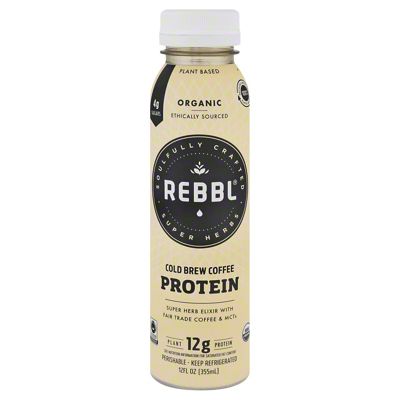 REBBL Cold-Brew Coffee Protein Elixir, 12 oz | Central Market - Really ...