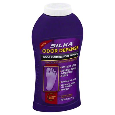 Silka Odor Defense Foot Powder, 6 oz | Joe V's Smart Shop | Low Prices ...