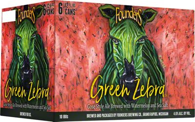 Founders Green Zebra Beer 12 oz Cans, 6 pk | Central Market - Really ...