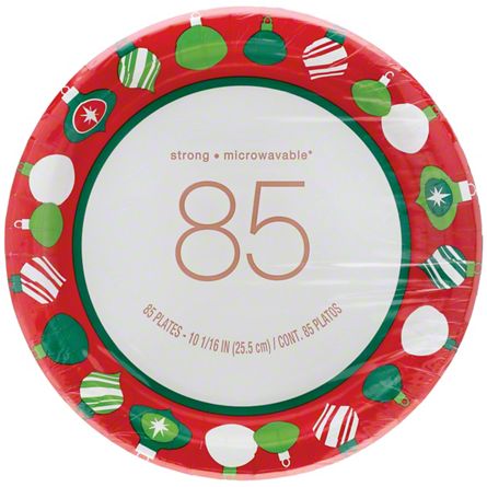 H-E-B Holiday 10 in Paper Plates, 85 ct | Joe V's Smart Shop | Low ...