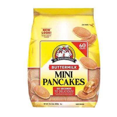 De Wafelbakkers Frozen Mini Pancakes - Buttermilk, 60 ct | Joe V's ...