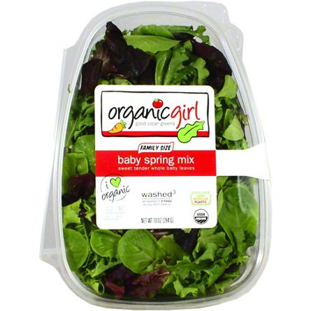 OrganicGirl Baby Spring Mix, 10 oz | Central Market - Really Into Food