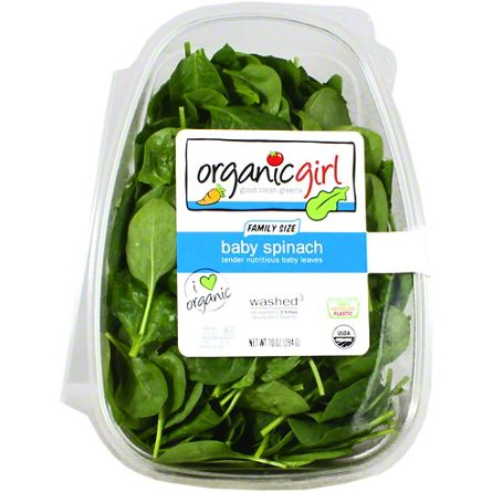 OrganicGirl Baby Spinach, 10 oz | Central Market - Really Into Food