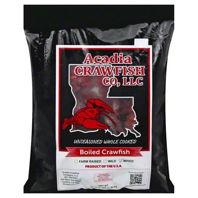 Acadia Crawfish Co. Frozen Cooked Whole Louisiana Crawfish - Unseasoned ...