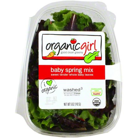 OrganicGirl Baby Spring Mix, 5 oz | Central Market - Really Into Food