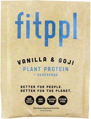 Fitppl Vanilla & Goji Plant Protein Packet, pk | Central Market ...