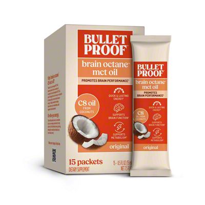 Bulletproof Brain Octane C8 MCT Oil Packets, 15 ct | Central Market ...