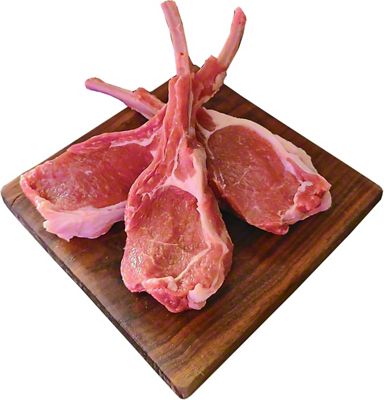 Natural Cap-Off Frenched Lamb Rib Chop | Central Market - Really Into Food