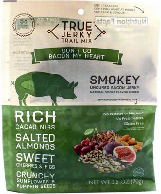 True Jerky Trail Mix Smoky Bacon, 2.5 OZ | Central Market - Really Into ...