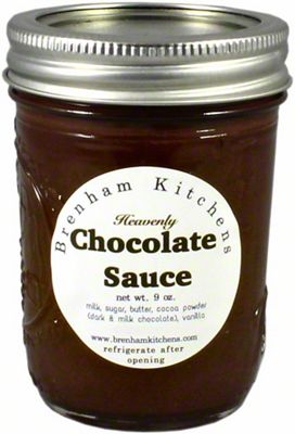 Brenham Kitchens Chocolate Sauce, 9 oz | Central Market - Really Into Food