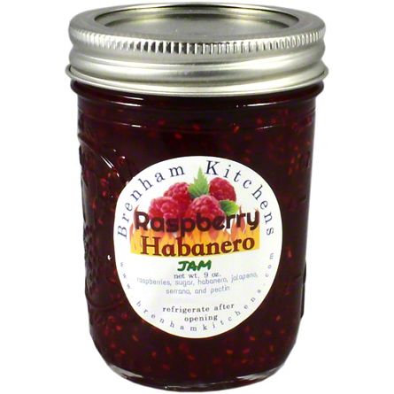 Brenham Kitchens Raspberry Habanero Jam, 9 oz | Central Market - Really ...