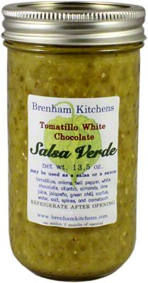 Brenham Kitchens Tomatillo White Chocolate Salsa Verde, 13.5 oz ...