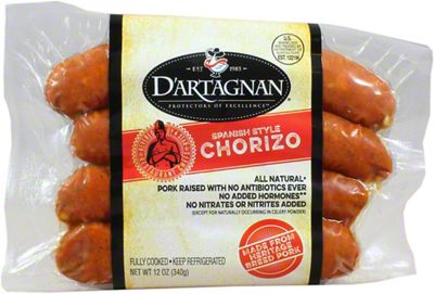 D' Artagnan Uncured Spanish Style Chorizo, 12 oz | Central Market ...