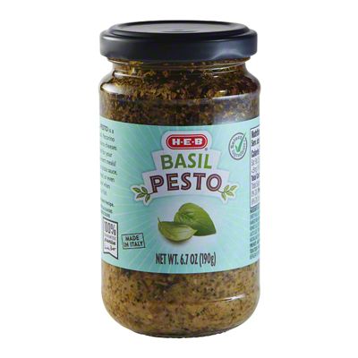H-E-B Basil Pesto, 6.7 oz | Joe V's Smart Shop | Low Prices & Quality ...