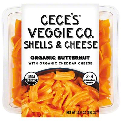 Cece's Veggie Co. Shells and Cheese Butternut, 12.6 oz | Central Market ...