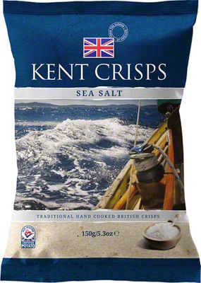 Kent Crisps Sea Salt Crisps, 150 g | Central Market - Really Into Food