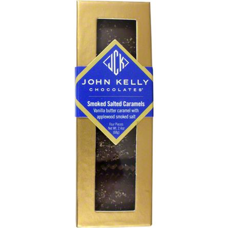 John Kelly Chocolates Semi-Sweet Chocolate Smoke Salted Caramels, 4 Ct ...