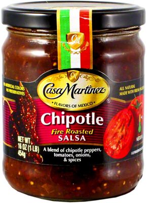 Casa Martinez Salsa Chipotle Fire Roasted, 16 OZ | Central Market ...