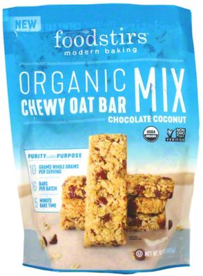 Foodstirs Organic Chewy Chocolate Coconut Bar Mix, 15.2 OZ | Central ...
