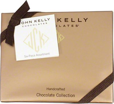 John Kelly Chocolates Assorted Handcrafted Chocolate Collection, 6 ct ...