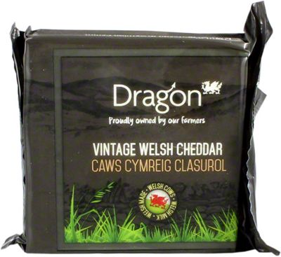 Dragon Vintage Welsh Cheddar, 180 g | Central Market - Really Into Food