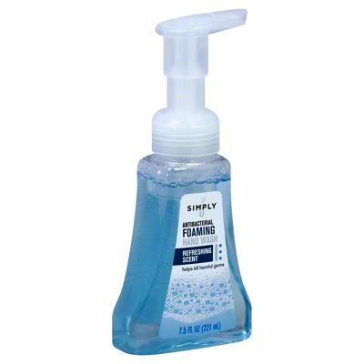 Simply U Refreshing Antibacterial Foaming Hand Soap, 7.5 oz | Joe V's ...