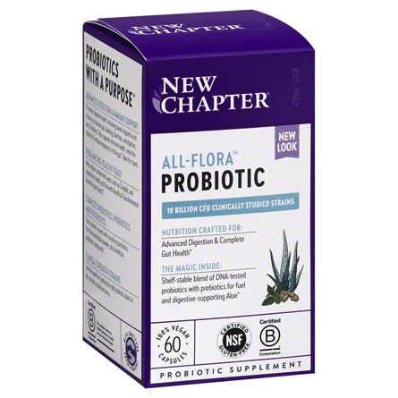 New Chapter Probiotic All-Flora Capsules, 60 ct | Central Market ...
